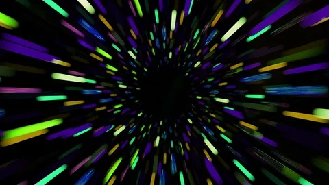 3d abstract tunnel animation | Stock Video | Pond5