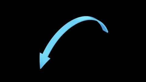 3D Animated Arrow. Animation design elem... | Stock Video | Pond5