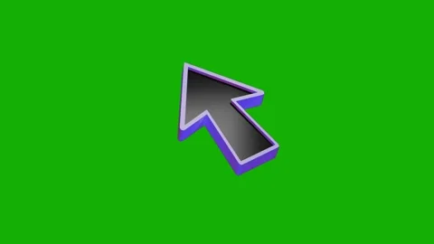 3d animated arrow icon on green backgrou... | Stock Video | Pond5