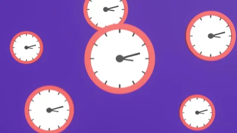 3D Animated Clock Stock Footage ~ Royalty Free Stock Videos | Pond5