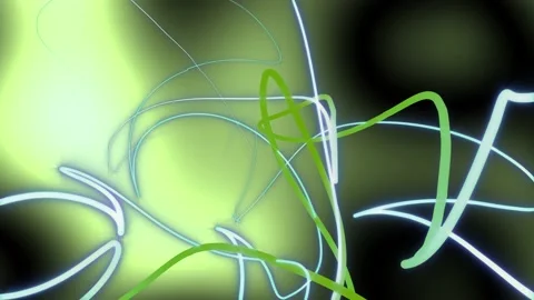 3d animated lines and curves abstract mo... | Stock Video | Pond5