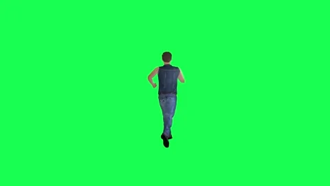 Running Man Green Screen Stock Footage ~ Royalty Free Stock Videos | Pond5