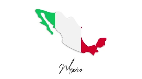 Mexico Map 3D Stock Footage ~ Royalty Free Stock Videos | Pond5
