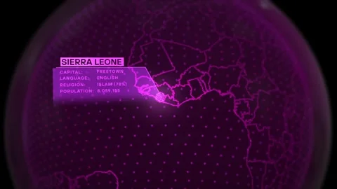 3D Animated Rotating Earth with Highligh... | Stock Video | Pond5