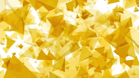 3D animated triangle shapes pyramid poly... | Stock Video | Pond5