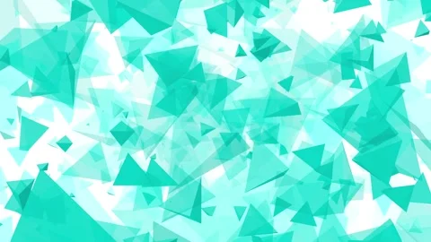3D animated triangle shapes pyramid poly... | Stock Video | Pond5