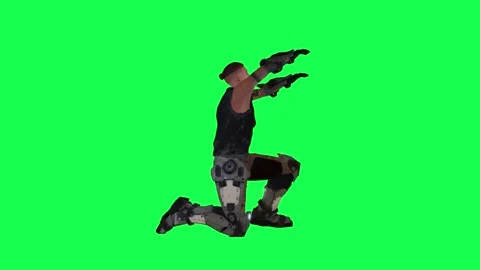 Green Screen Warrior Stock Footage ~ Royalty Free Stock Videos | Pond5