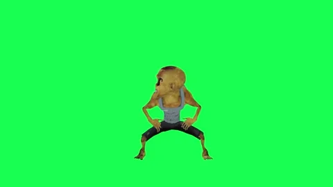 3D animated zombie doing chicken dance g... | Stock Video | Pond5