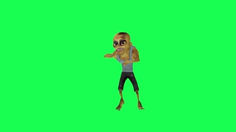 3D animated zombies dancing gangnam styl... | Stock Video | Pond5