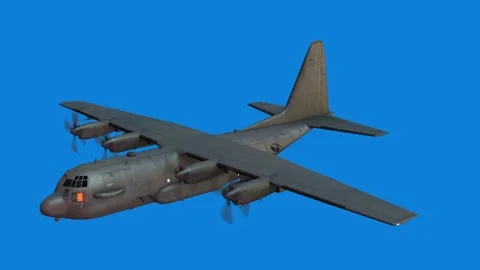 3d animation of a 3d fighter plane flyin... | Stock Video | Pond5
