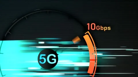 3D animation of 5G broadband connection ... | Stock Video | Pond5