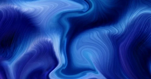 3d Animation Abstract Blue Liquid Wavy B... | Stock Video | Pond5