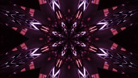 3D animation of an abstract sci-fi space... | Stock Video | Pond5