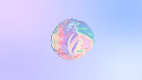 3D animation of an abstract smooth liqui... | Stock Video | Pond5