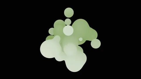 3D animation of an abstract smooth liqui... | Stock Video | Pond5