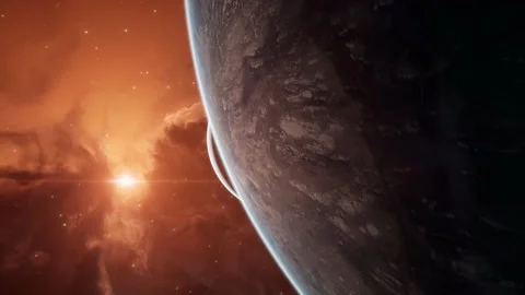 3D Animation Of An Alien Planet With Ama... | Stock Video | Pond5
