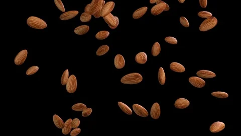 Almond Animation Stock Video Footage | Royalty Free Almond Animation ...