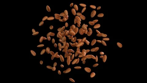 Almond Animation Stock Video Footage | Royalty Free Almond Animation ...