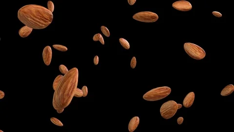 Almond Animation Stock Video Footage | Royalty Free Almond Animation ...