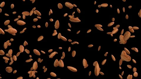 Almond Animation Stock Video Footage | Royalty Free Almond Animation ...