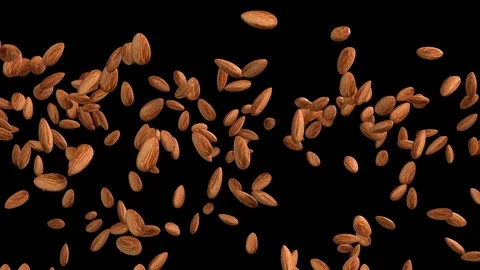 Almond Animation Stock Video Footage | Royalty Free Almond Animation ...