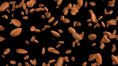 Almond Animation Stock Video Footage | Royalty Free Almond Animation ...