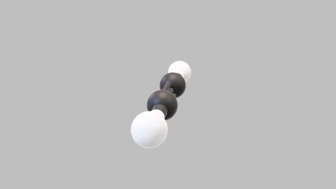 3D Animation Animated Ethyne Molecular M... | Stock Video | Pond5