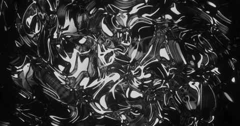 3d animation of black and white abstract... | Stock Video | Pond5