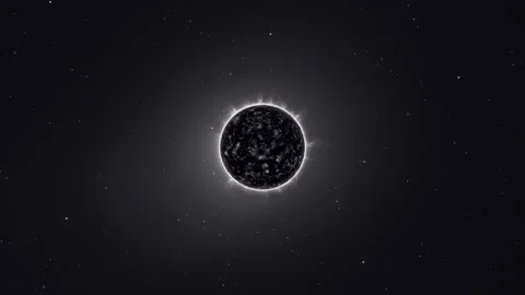 3D animation of a black dwarf star, a de... | Stock Video | Pond5