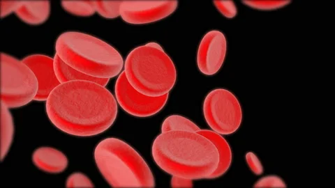 3d animation of blood cells eritrocite m... | Stock Video | Pond5