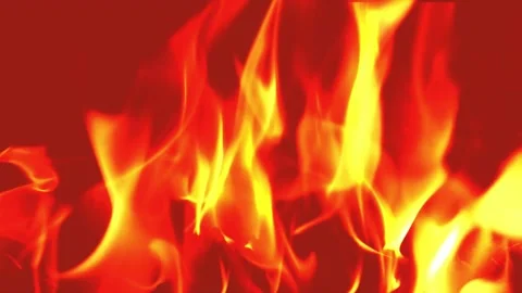 3D animation of bright red flame cool fo... | Stock Video | Pond5