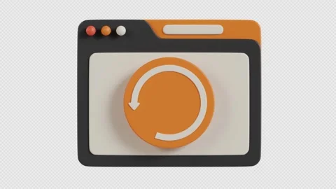 3D Animation of Browser History | Stock Video | Pond5