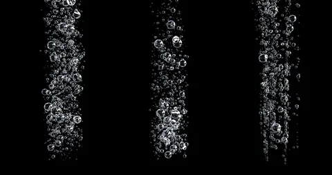 3d animation of bubbles moving and float... | Stock Video | Pond5