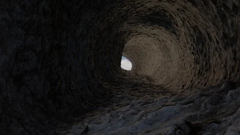 3d Animation of a camera flying inside a... | Stock Video | Pond5