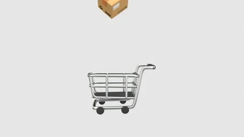 3d animation cardboard package placed in... | Stock Video | Pond5