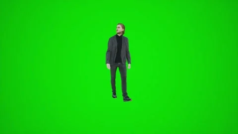 3D animation of a careles man walking do... | Stock Video | Pond5