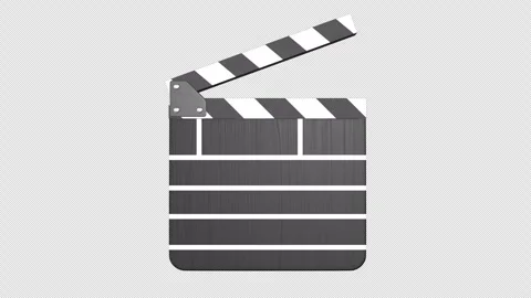 3D Animation of a Clapperboard Opening a... | Stock Video | Pond5