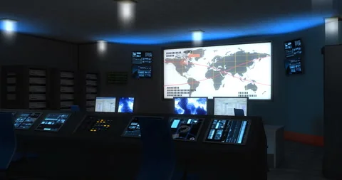 Command and Control Stock Footage ~ Royalty Free Stock Videos | Pond5