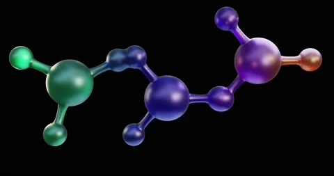 3D Animation Molecules Stock Video Footage | Royalty Free 3D Animation ...