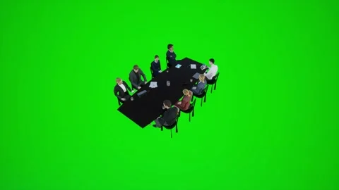 3D animation of a crowd of scientists ta... | Stock Video | Pond5