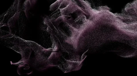 3d animation of dust particles. Alpha ch... | Stock Video | Pond5