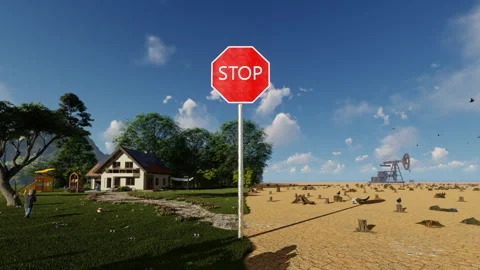 3D animation of environmental climate ch... | Stock Video | Pond5