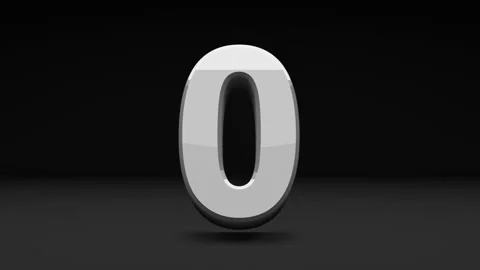 3D animation of fast Count down timer nu... | Stock Video | Pond5