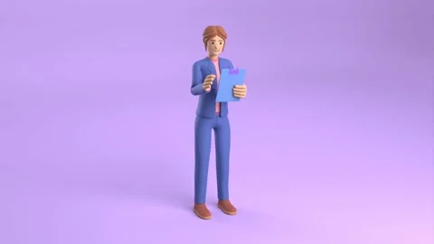 Manager Character Stock Footage ~ Royalty Free Stock Videos | Pond5