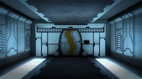 3D Animation of Futuristic corridor. | Stock Video | Pond5