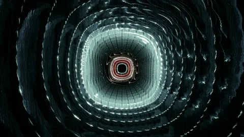3D animation of a futuristic sci-fi spac... | Stock Video | Pond5