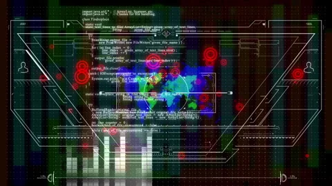 3d animation - Futuristic technology int... | Stock Video | Pond5