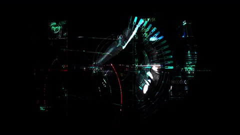 3d animation - Futuristic technology int... | Stock Video | Pond5