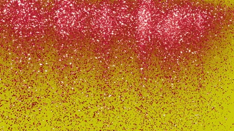 3D animation of gold glittering rain pow... | Stock Video | Pond5