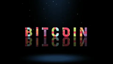 3D Animation Graphics Design, BITCOIN Te... | Stock Video | Pond5